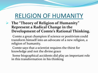 Religion of humanity | PPT