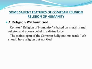 Religion Of Humanity