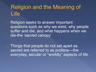 Religion ppt | PPTX