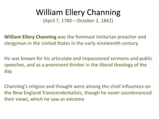 Unitarianiasm | PPTX | Christianity | Religion & Spirituality