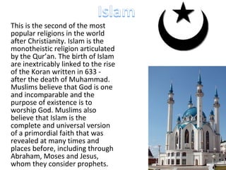 Religions and beliefs | PPT