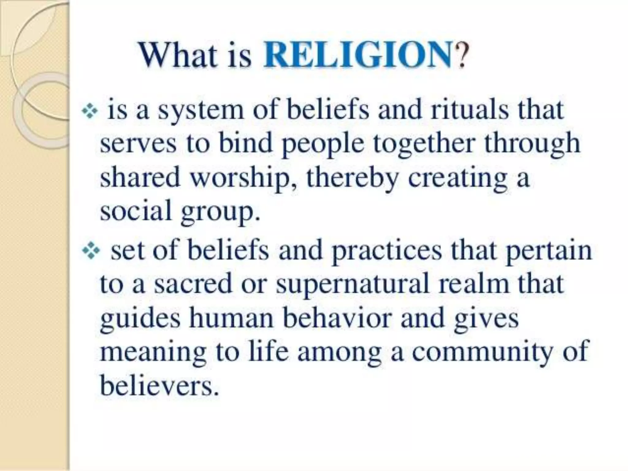 Religions, caste and class | PPTX