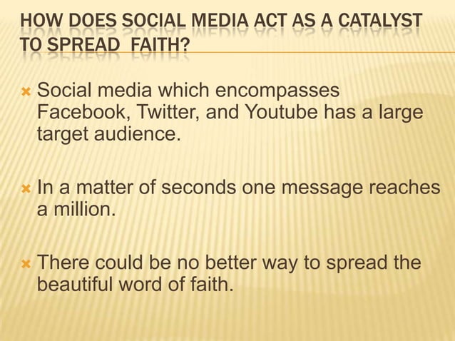 Religion & social media | PPTX