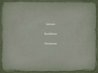 Religions of Ancient India | PPTX