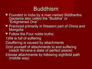 Religions of south,southeast, east asia | PPT