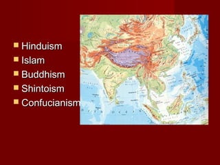 Religions of south,southeast, east asia | PPT