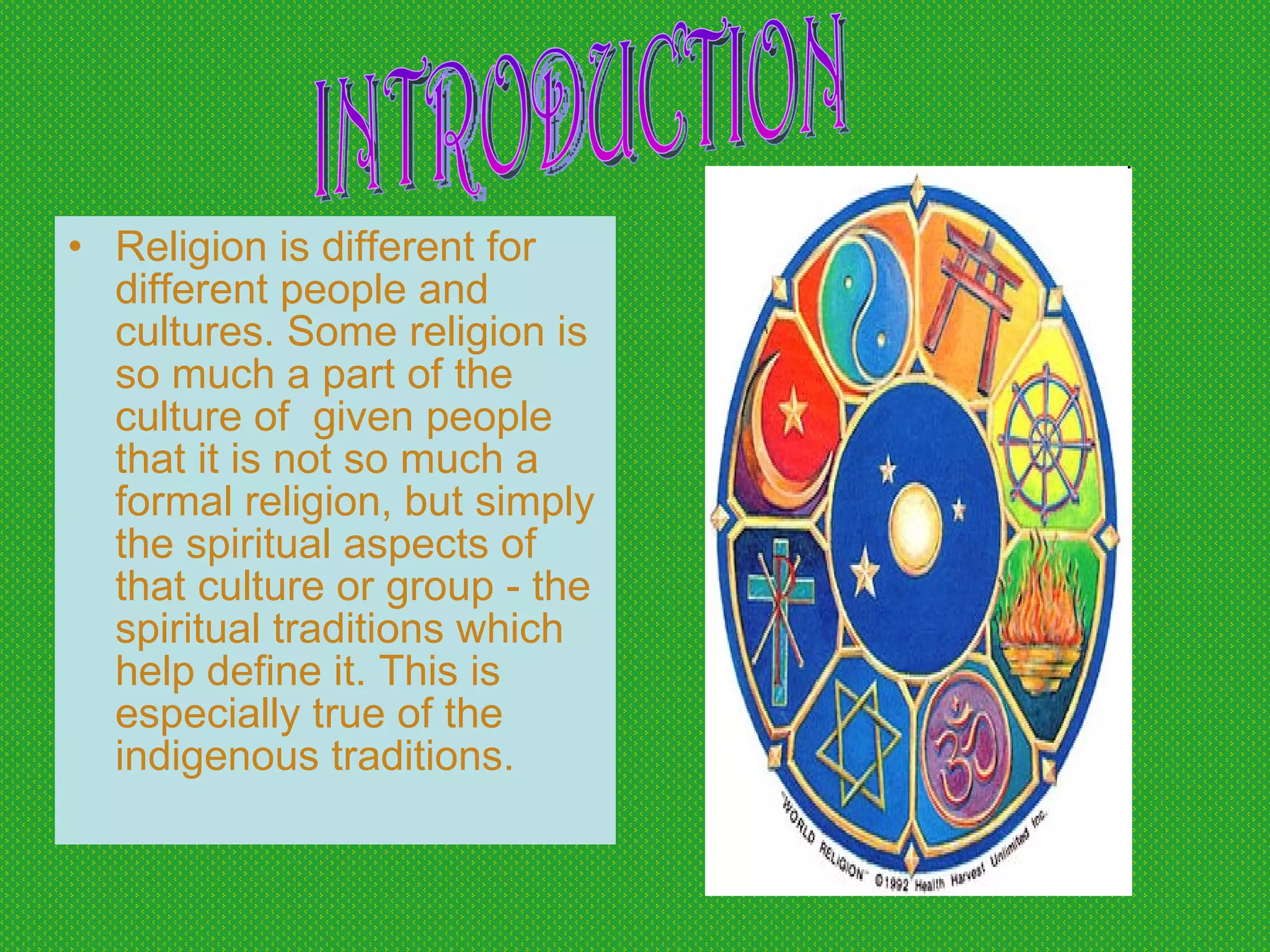 Religions of the world | PPT