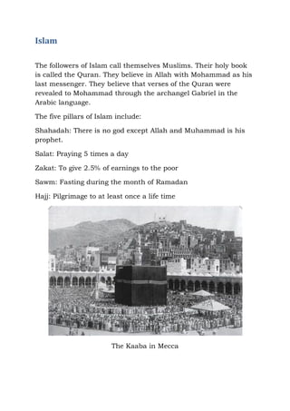 Religions of the World: Atheism to Zoroastrianism | PDF