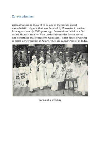 Religions of the World: Atheism to Zoroastrianism | PDF