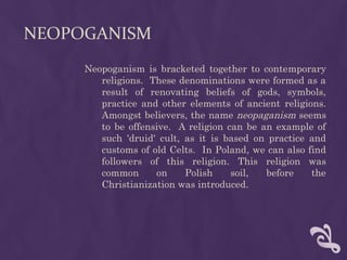 Religions of the world - confucianism neopaganism | PPT