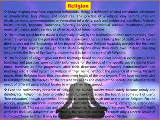 Religion, spirituality & science ppt | PDF