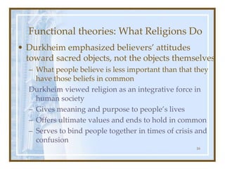 Religion theories | PPTX | Hinduism | Religion & Spirituality