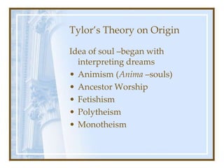 Religion theories | PPTX