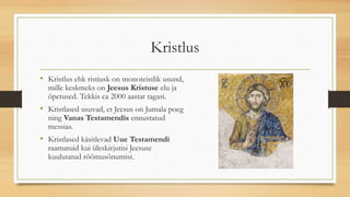 Religioon ja kirik | PPTX