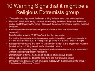 Religious Extremism | PPT