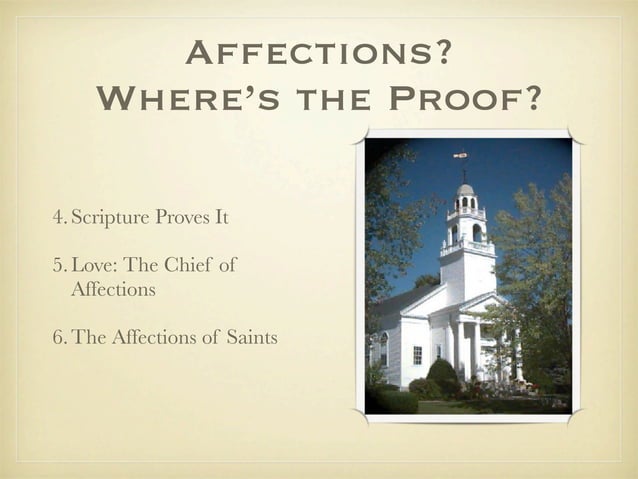 Religious Affections: Part 1 | PPT