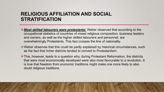 Religious affiliations and social stratification | PPTX | Christianity ...