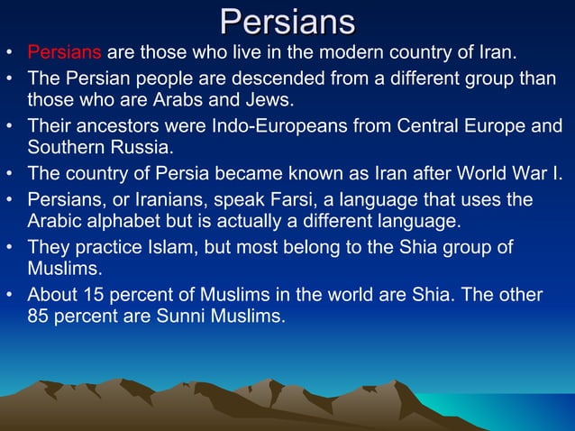 Religious and ethnic groups of sw asia | PPT | Geography | Science