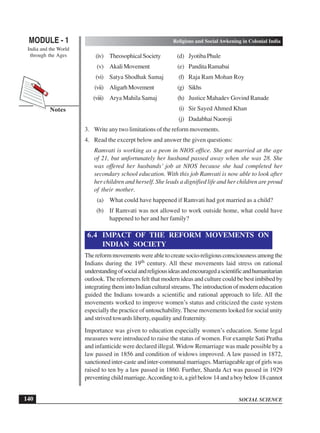 Religious and social awkening in colonial india | PDF