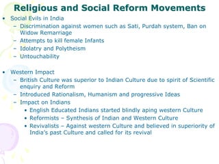 Religious and social reform movements | PPTX