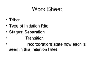 Religious behaviour in ancient societies | PPT