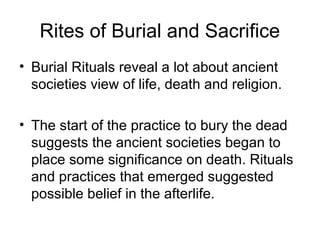 Religious behaviour in ancient societies | PPT