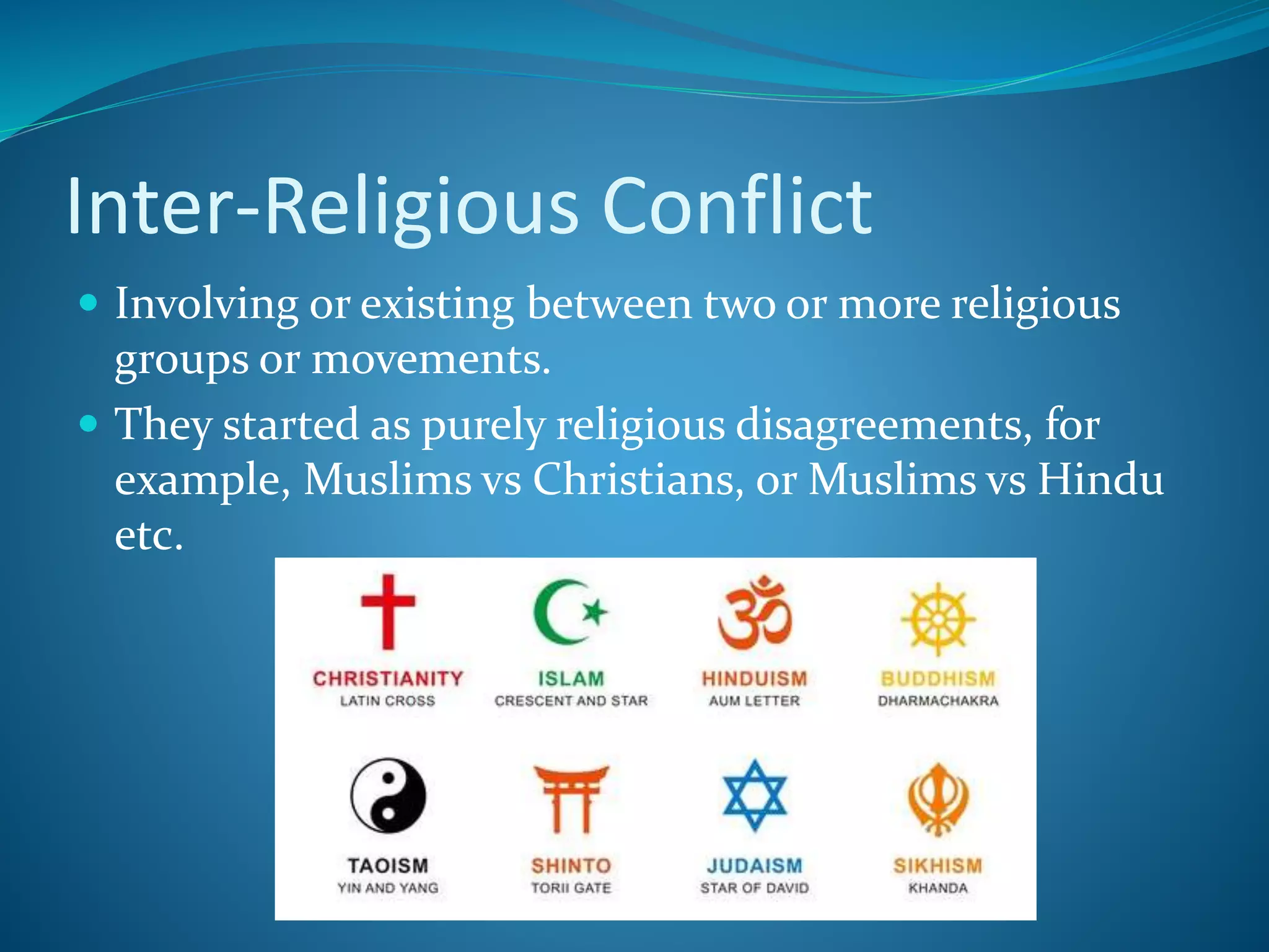 Religious Conflict | PPTX