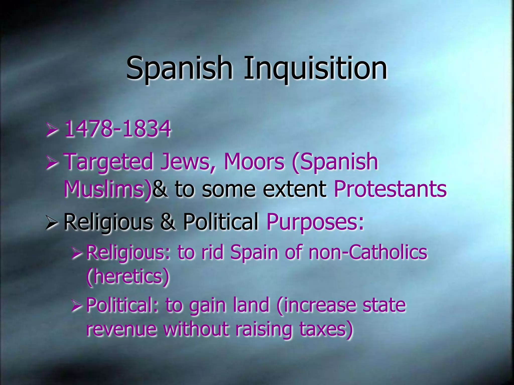 Religious Crisis In Europe | PPTX