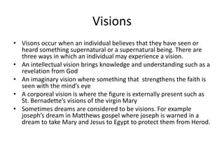 Religious experiences philosophy | PPT