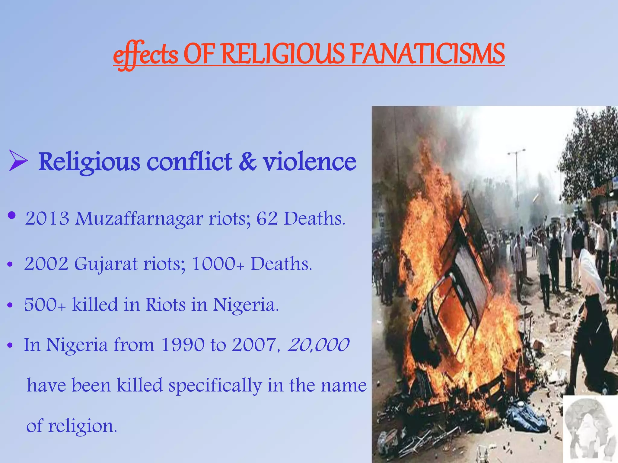 Religious fanaticisms | PPTX