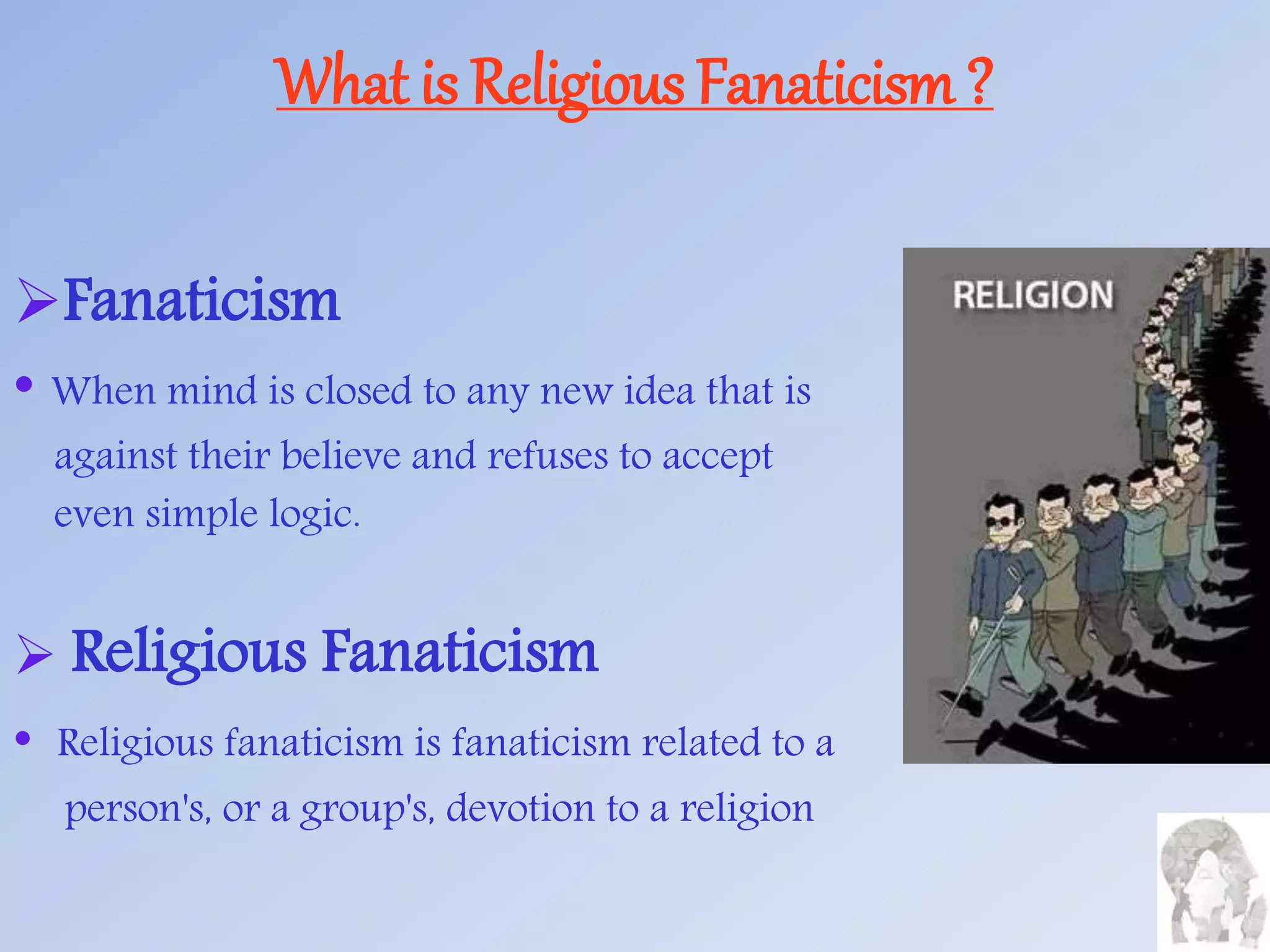 Religious fanaticisms | PPTX