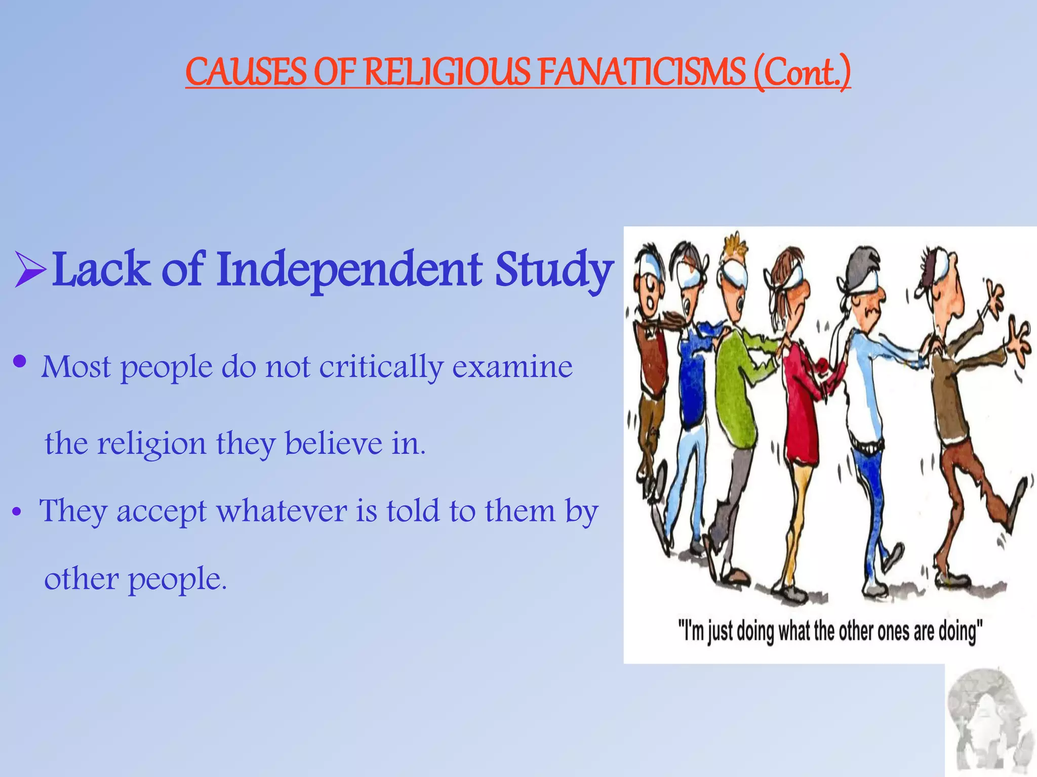 Religious fanaticisms | PPTX