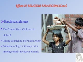 Religious fanaticisms | PPTX