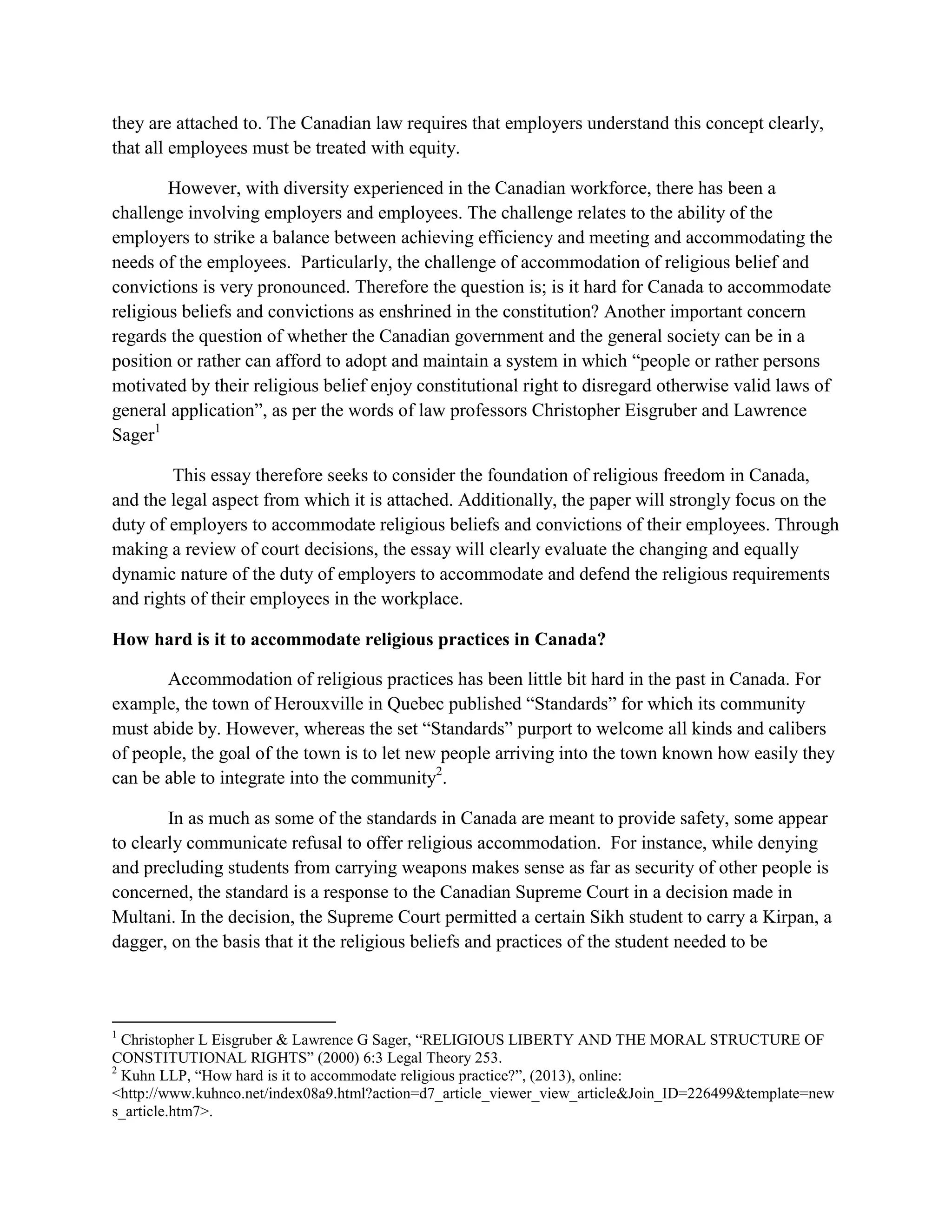Religious freedom | PDF