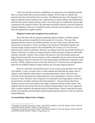 Religious freedom | PDF