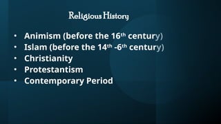 Religious History.powerpoint presentation | PPTX