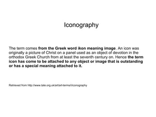 Religious Icononography | PPT
