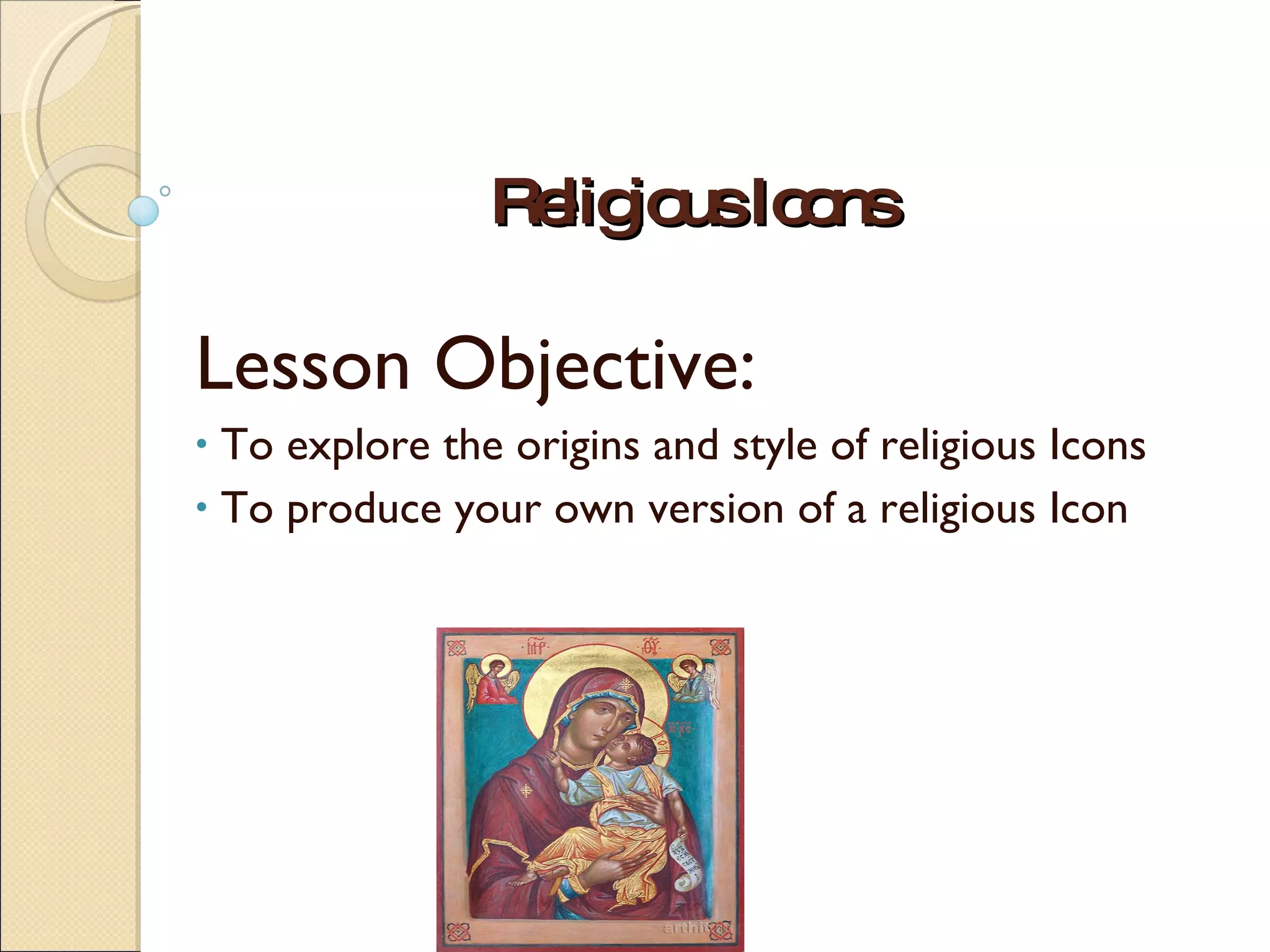 Religious icons powerpoint | PPT