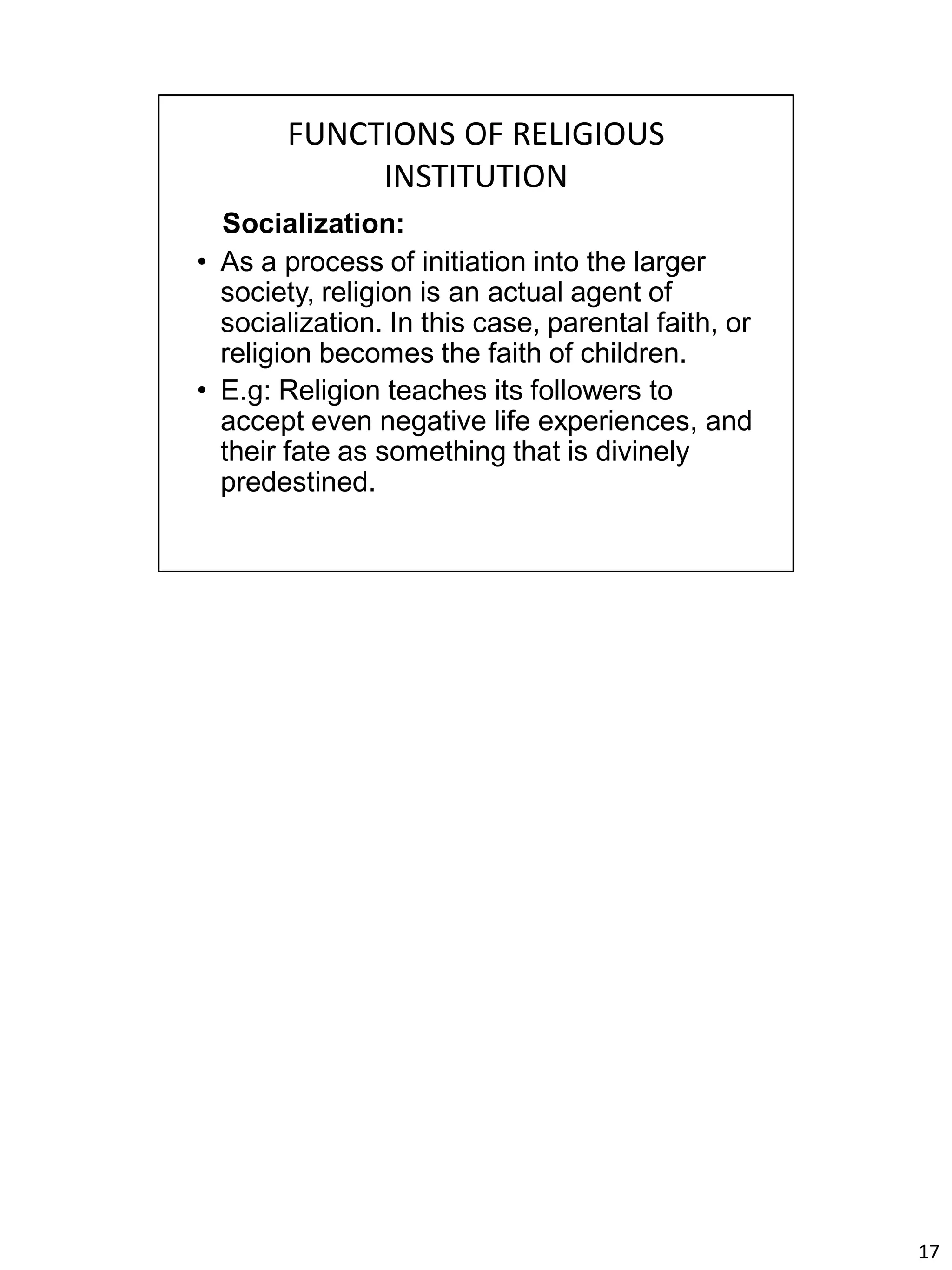 RELIGIOUS INSTITUTION . | PDF