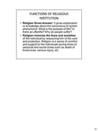 RELIGIOUS INSTITUTION . | PDF