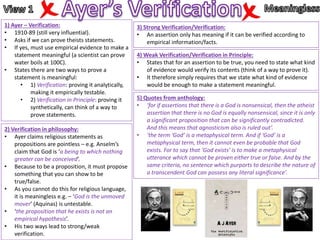 Religious language | PPTX | Agnosticism | Religion & Spirituality