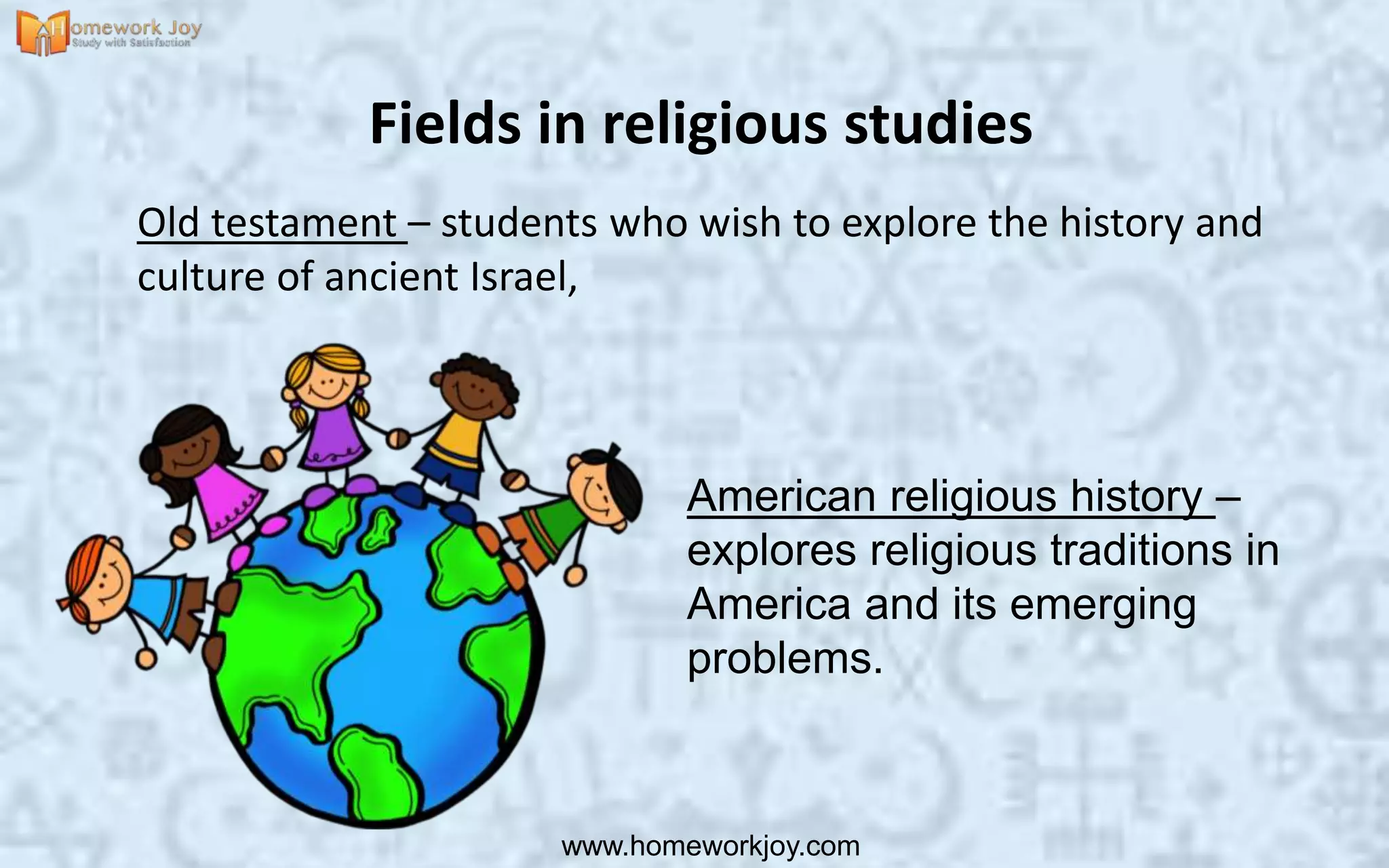 LEARN THE CONCEPTION OF RELIGIOUS STUDIES | PPTX