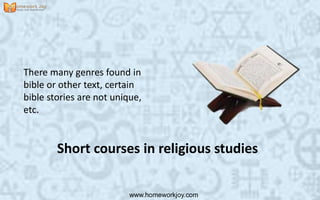 LEARN THE CONCEPTION OF RELIGIOUS STUDIES | PPTX