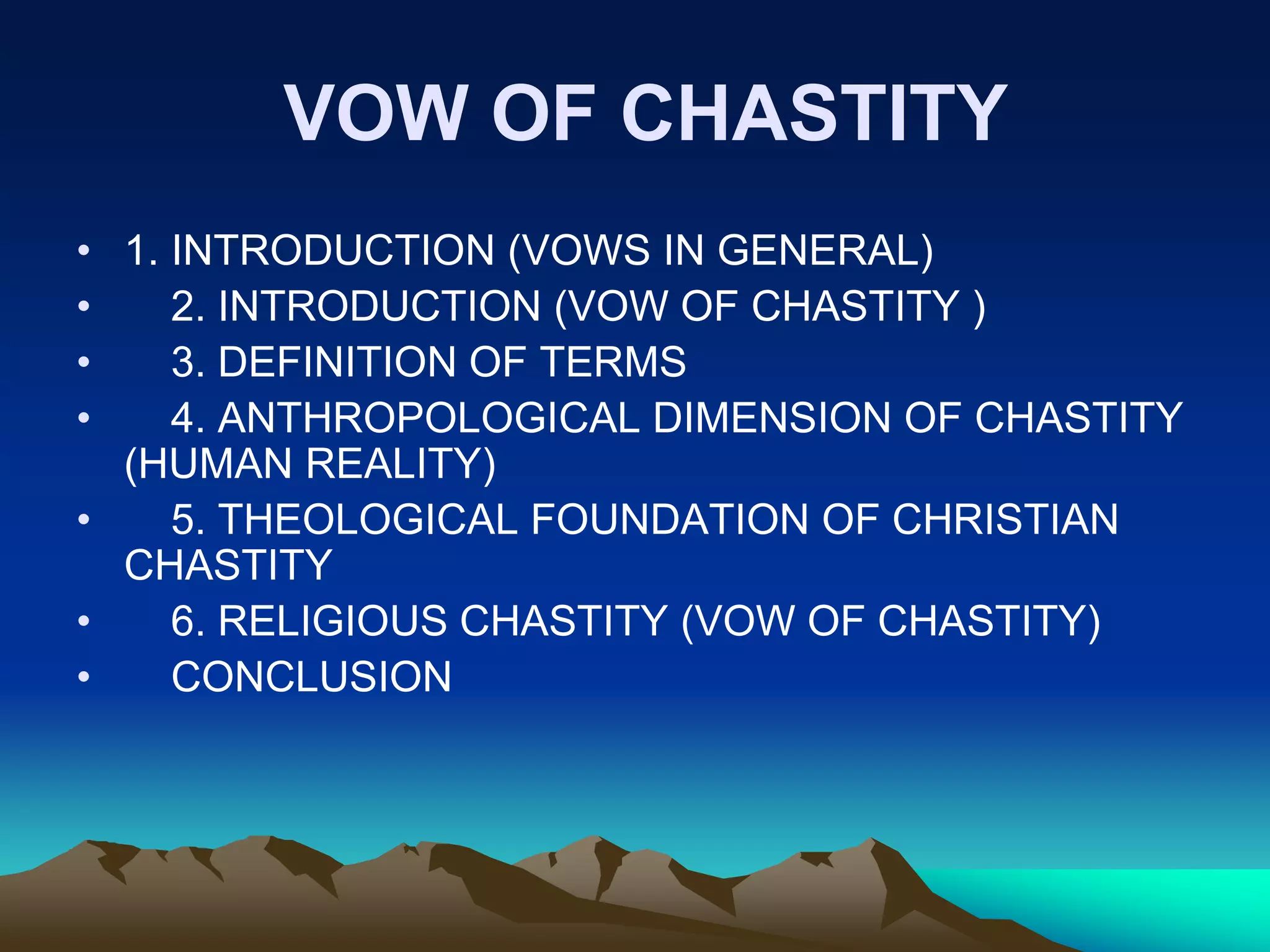 Religious Vows | PPTX