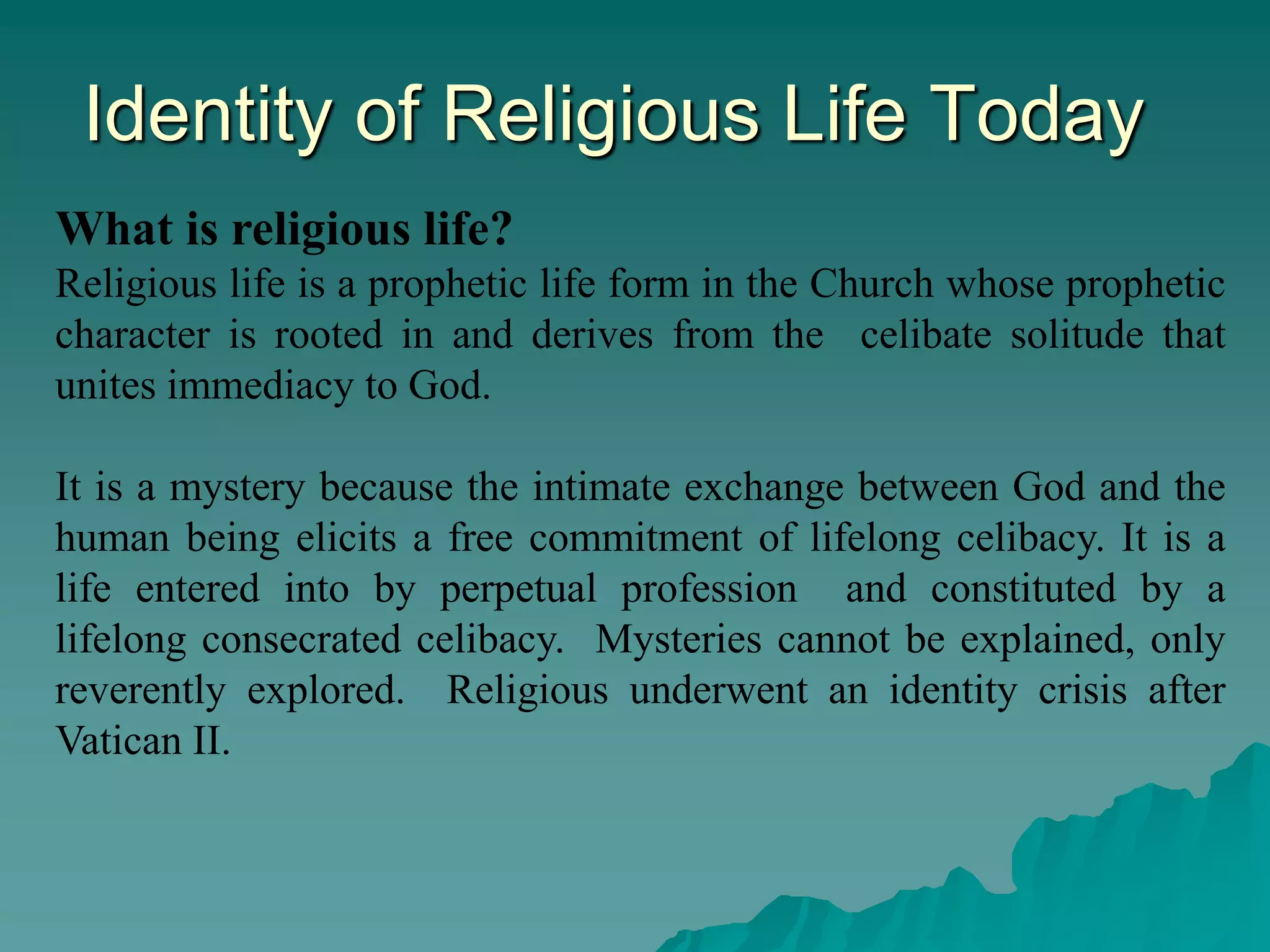 Religious Vows | PPTX