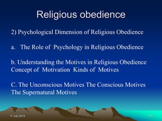 Religious Vows | PPTX