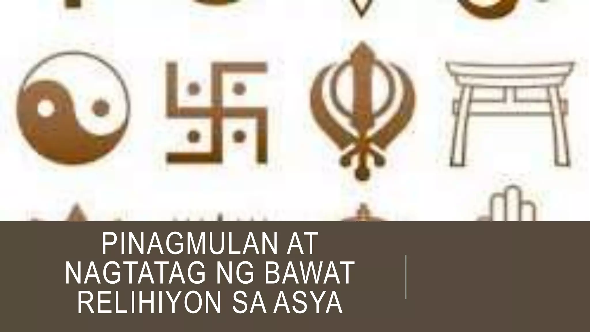 Relihiyon at paniniwala sa asya.pptx