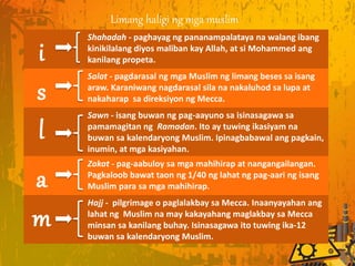 Relihiyong Islam | PPTX