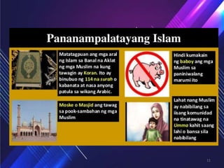 Relihiyong islam | PPTX