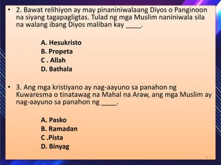 Relihiyong islam | PPTX
